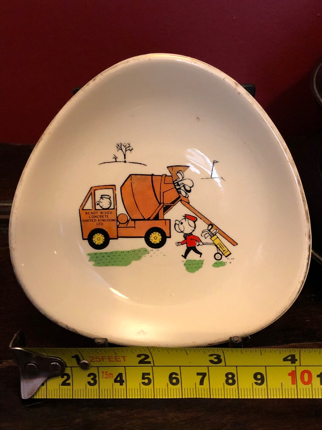 Vintage Wade Golf Humour Cartoon Pin Dish 1960s - Etsy