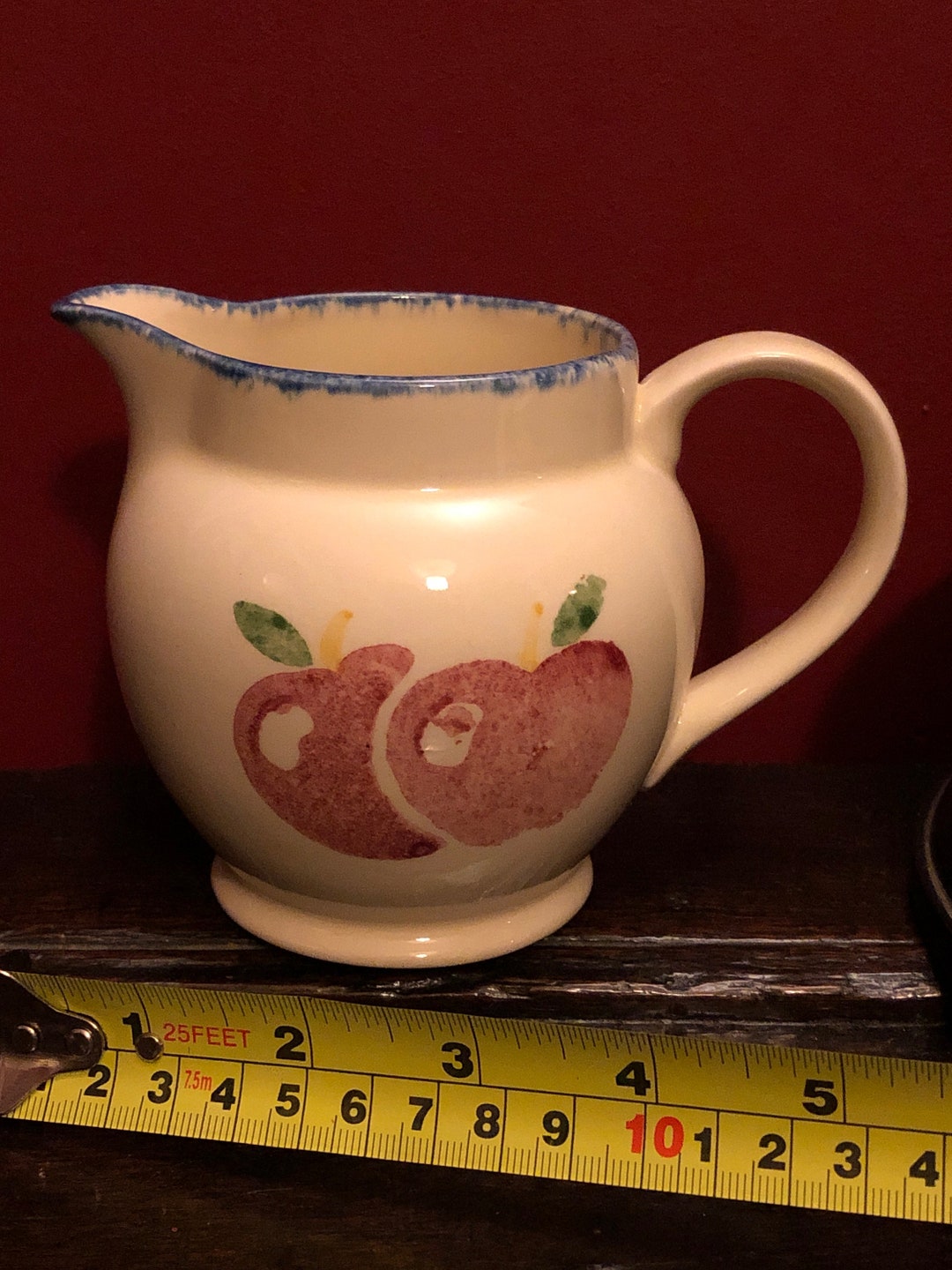 Poole Pottery Dorset Fruits Vintage 1990s Hand Painted Apple - Etsy