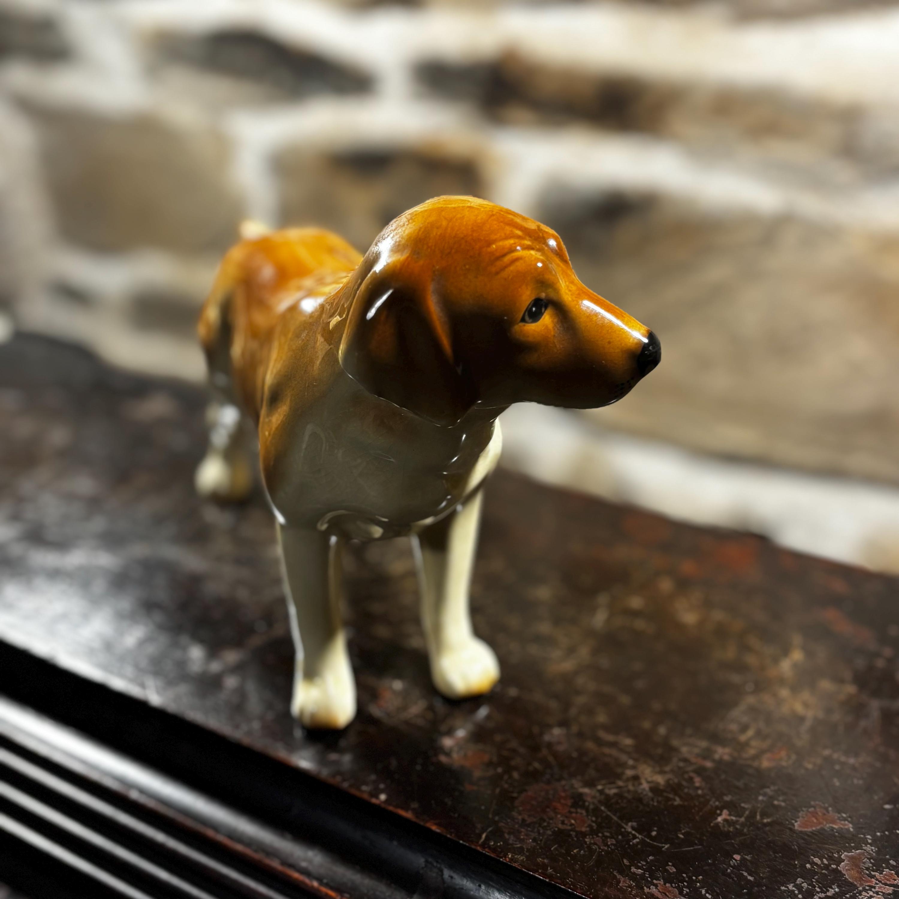 Vintage Golden Retriever Ceramic Figurine by Coopercraft, England - Etsy