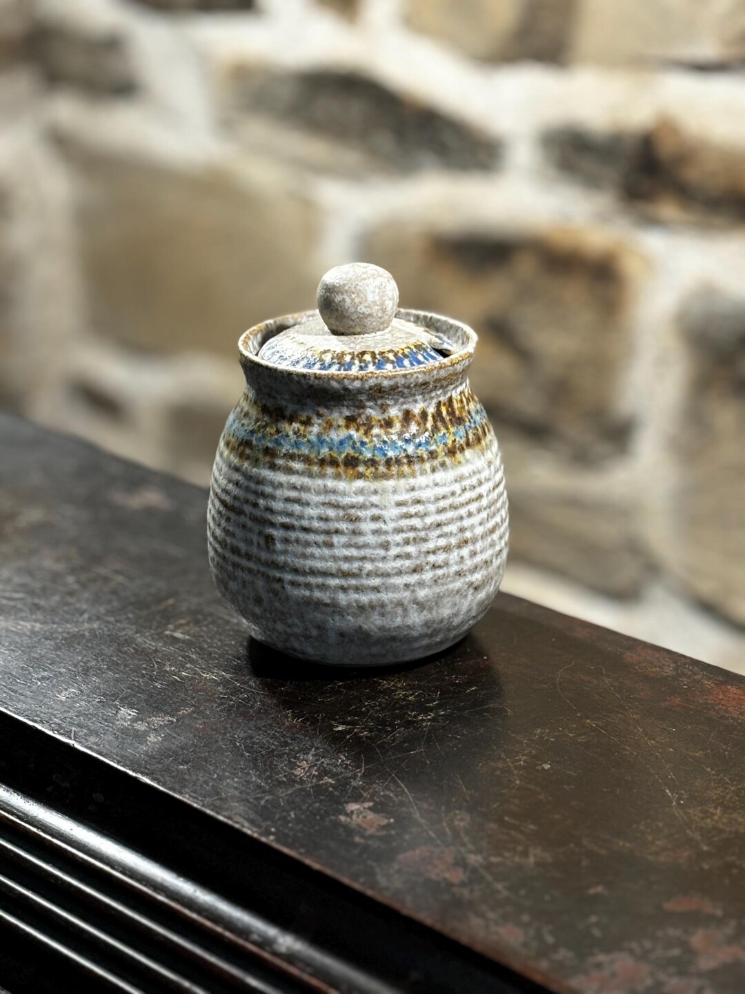 Vintage Jam or Preserves Jar by Dun Caoin Irish Studio Art Pottery - Etsy
