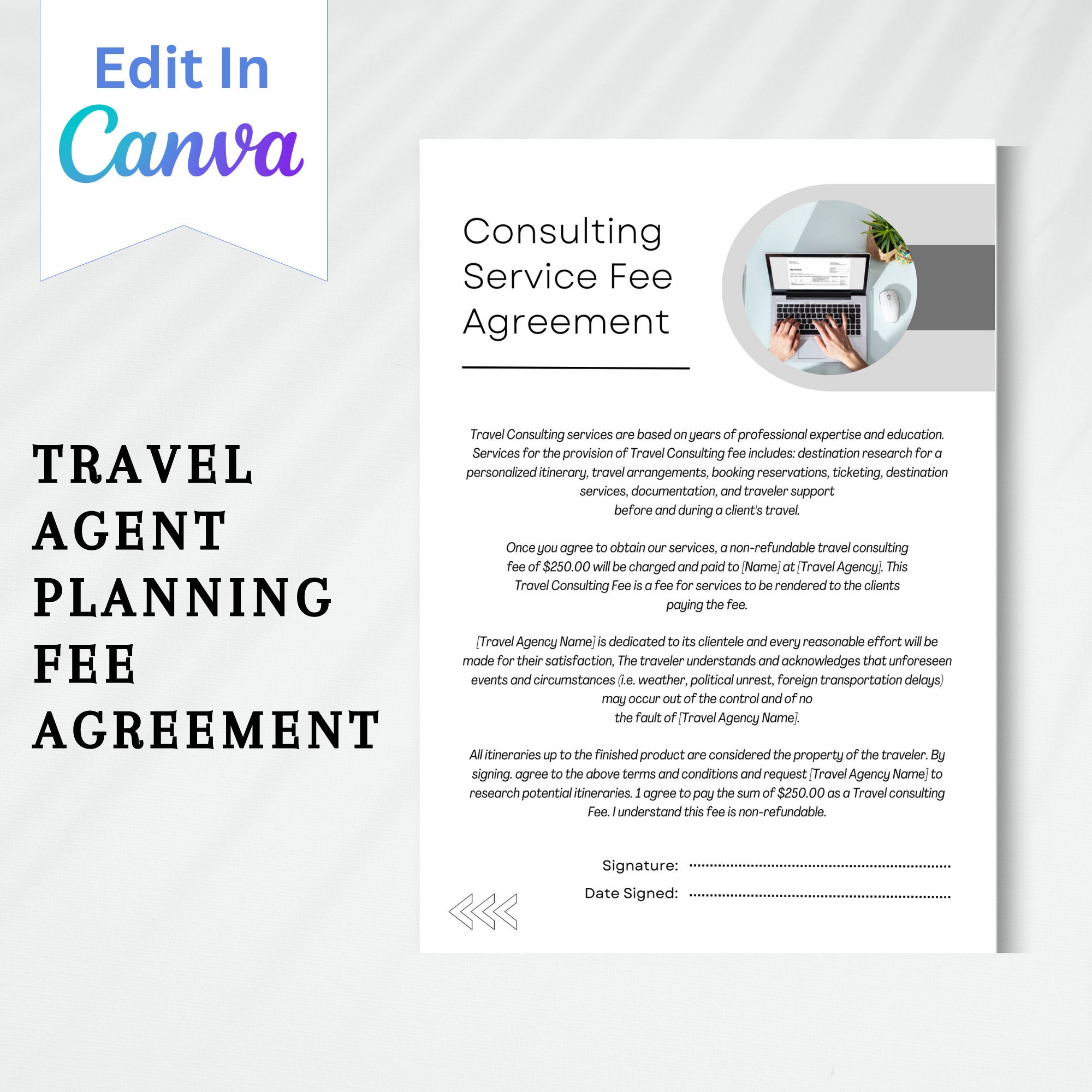 Travel Agency Agreement Template