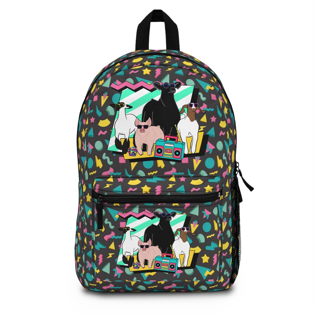 Livestock 90s Theme Backpack - Etsy
