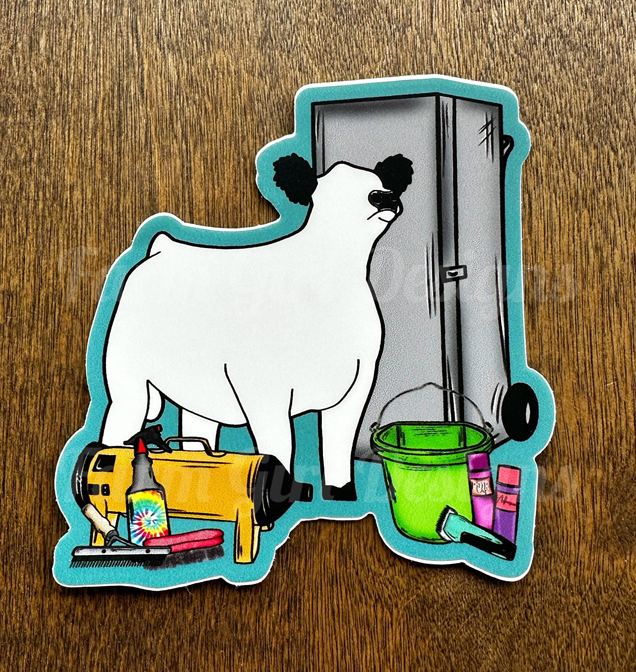 Show Cattle Breed Stickers | Angus | Shorthorn | Hereford | Simmental ...