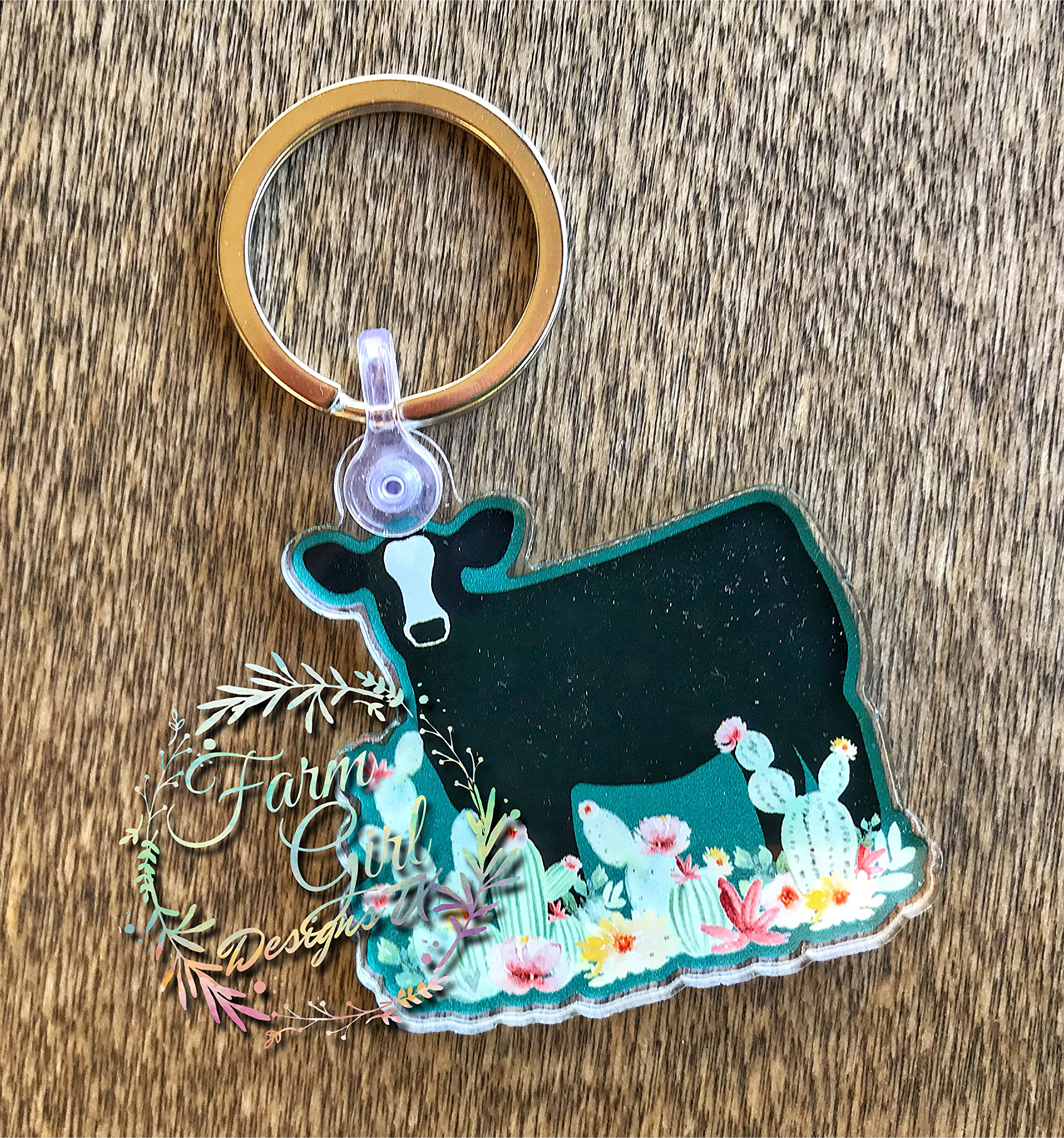 Livestock Keychains | Heifer | Lamb | Goat | Pig | Horse - Etsy