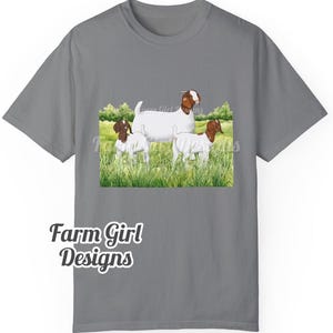 Boer Doe & Kids Comfort Colors Tee | Adult Shirt - Etsy