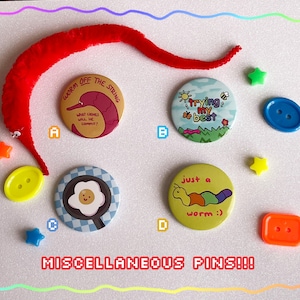 Miscellaneous Silly Pins! - Etsy