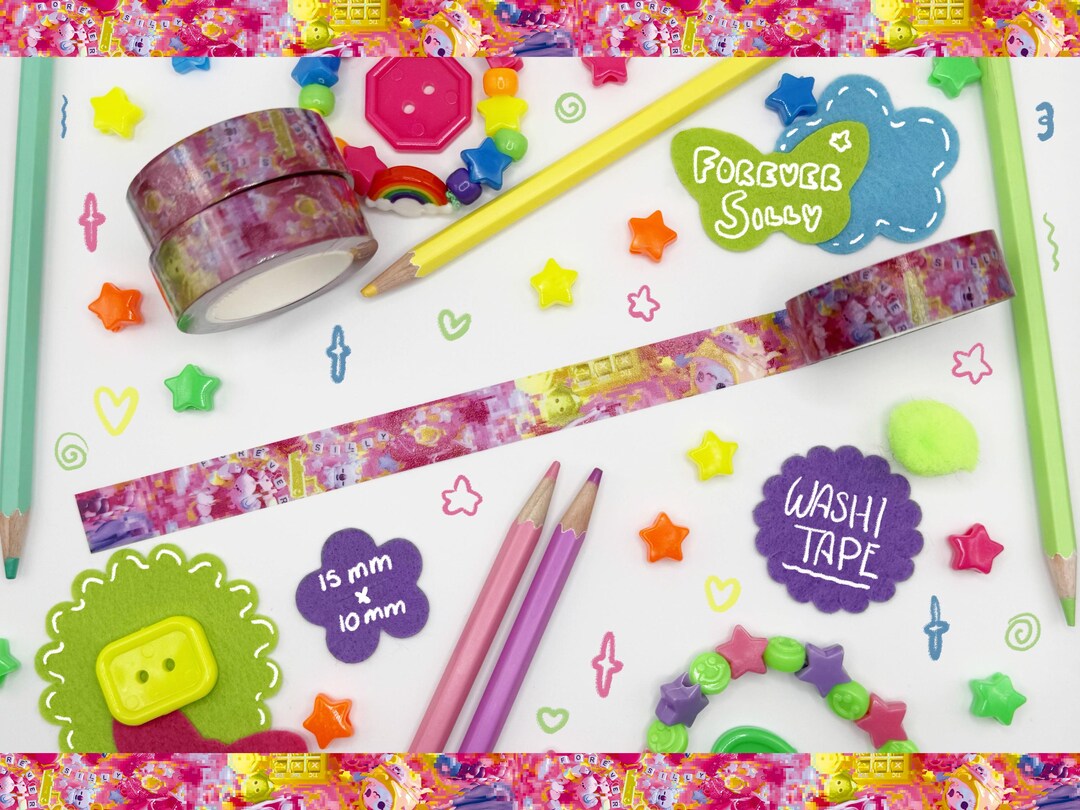 Forever Silly Washi Tape! - Etsy