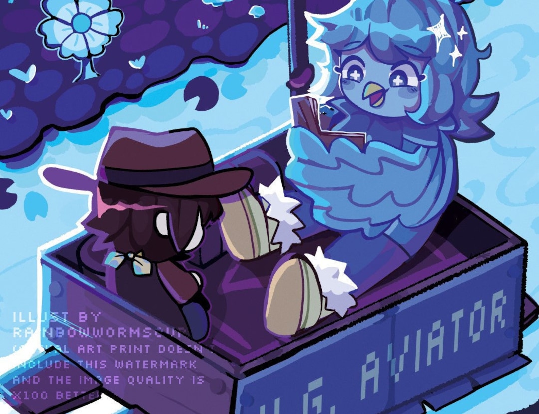 UNDERTALE YELLOW Art Print | Clover & Martlet! - Etsy