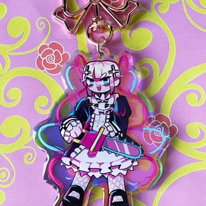 NEEDY STREAMER OVERLOAD | Chainsaw Kangel Keychain! - Etsy