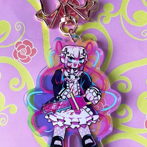 NEEDY STREAMER OVERLOAD | Chainsaw Kangel Keychain! - Etsy