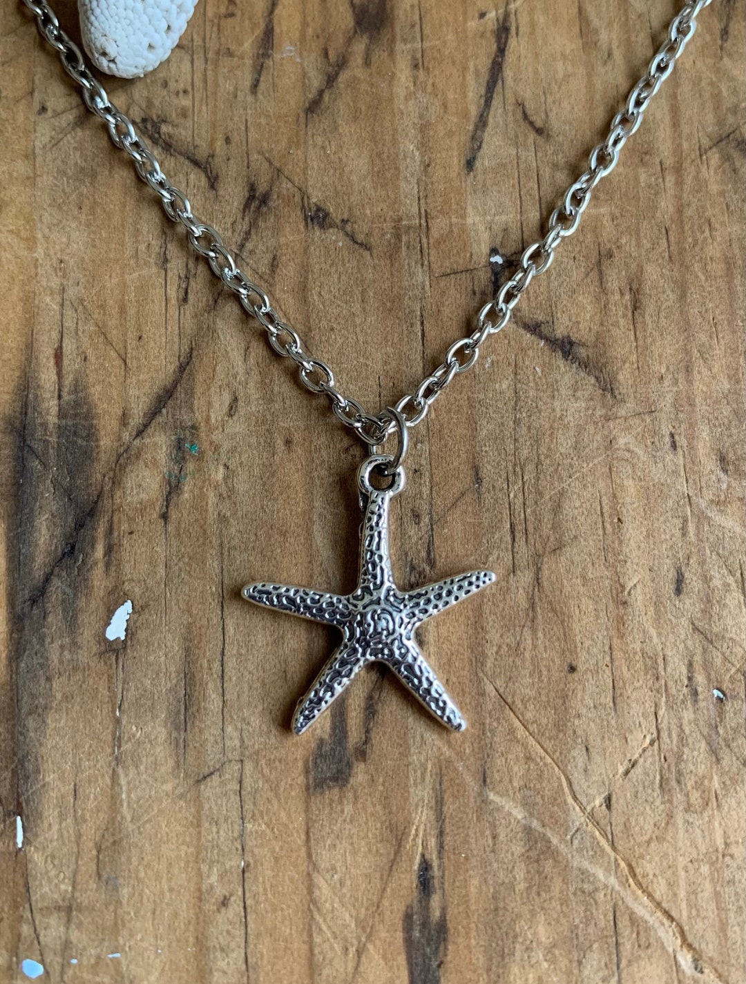 Starfish Necklace, Star Fish Necklace, Seastar Necklace, Sea Star ...