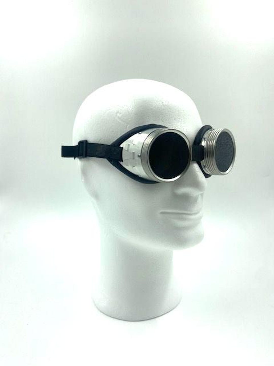 Round Motorcycle Goggles, Safety Glasses, Sunglasses, Men's Retro ...