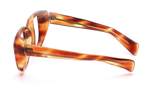 Vintage Selecta glasses men 70s new brown acetate fas… - Gem