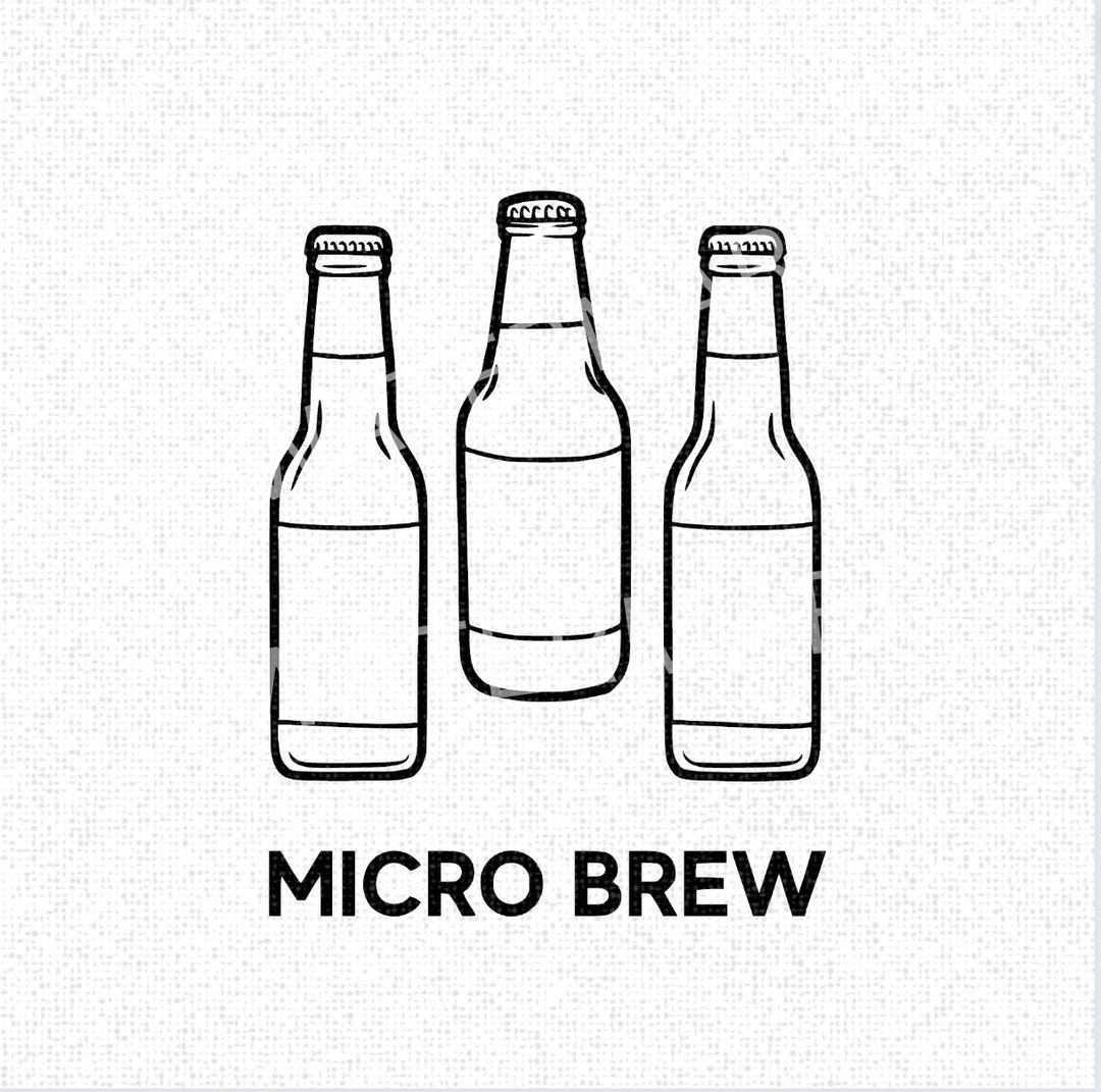 Micro Brew PNG + SVG Files. Perfect for Silhouette & Cricut Machines ...