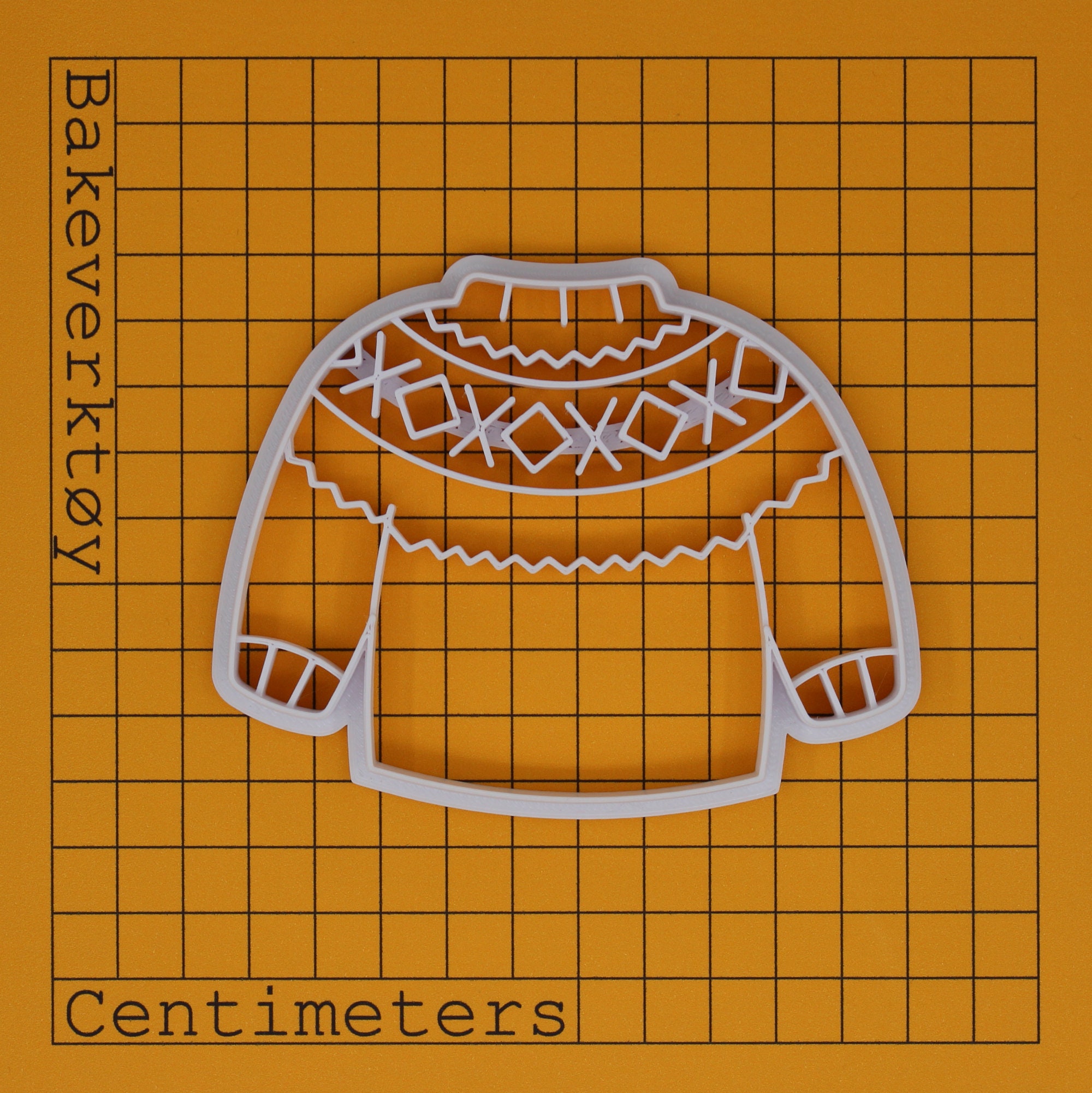 Norwegian Sweater Cookie Cutter | Utstikker Norske Genser | Marius ...