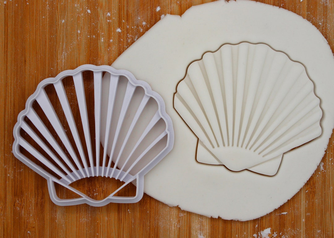 Sea Shell Cookie Cutter Utstikker Sjøskjell Mermaid Nautical Beach Sea ...