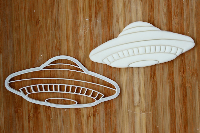 UFO Cookie Cutter | Utstikker | Spaceship Space Outerspace Abduction - Etsy