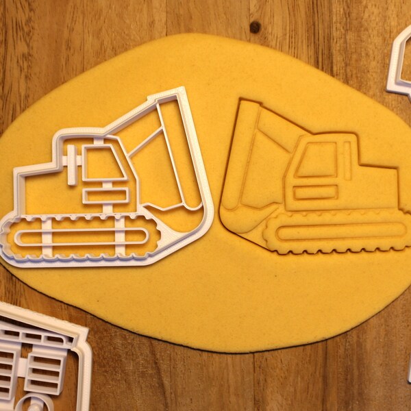 Excavator Cookie Cutter - Etsy