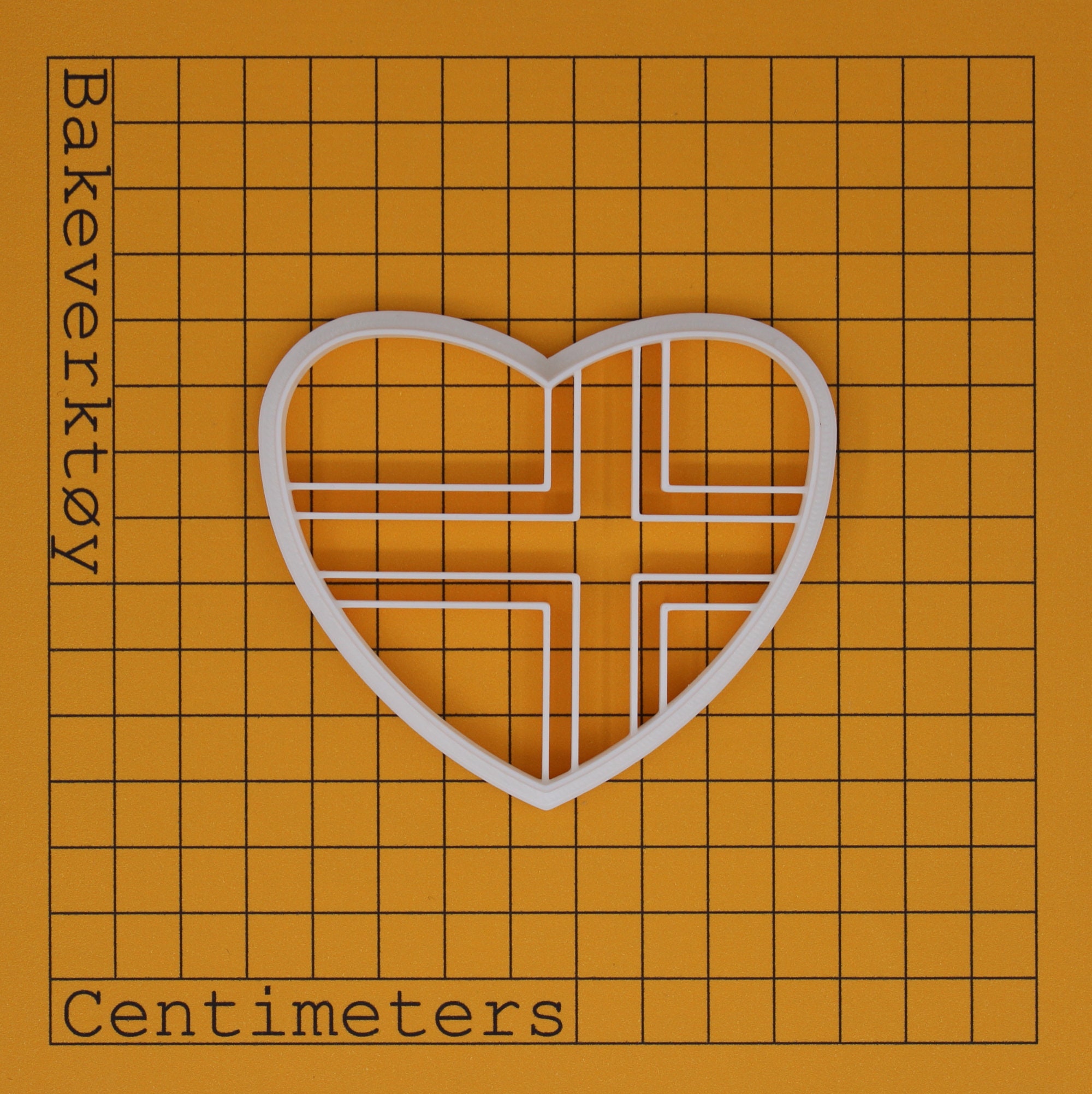 Heart Flag Cookie Cutter | Utstikker Hjerte Flagg | Norway Norwegian ...