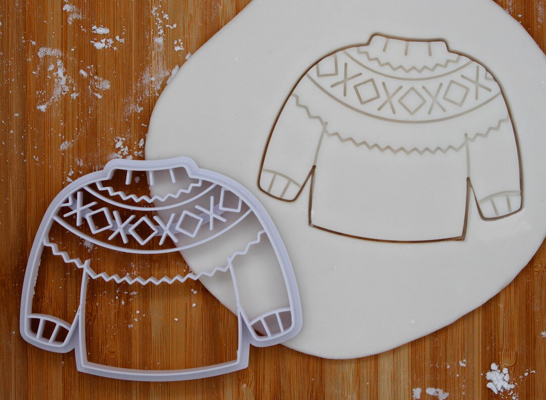 Norwegian Sweater Cookie Cutter | Utstikker Norske Genser | Marius ...