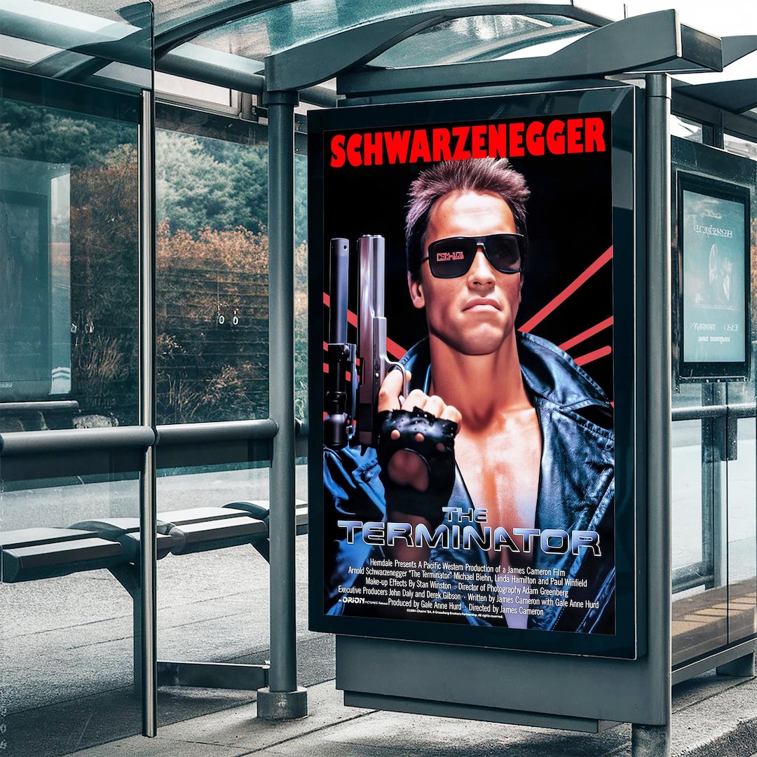 The Terminator - Movie Poster Remastered - 1984 Terminator Poster - New ...