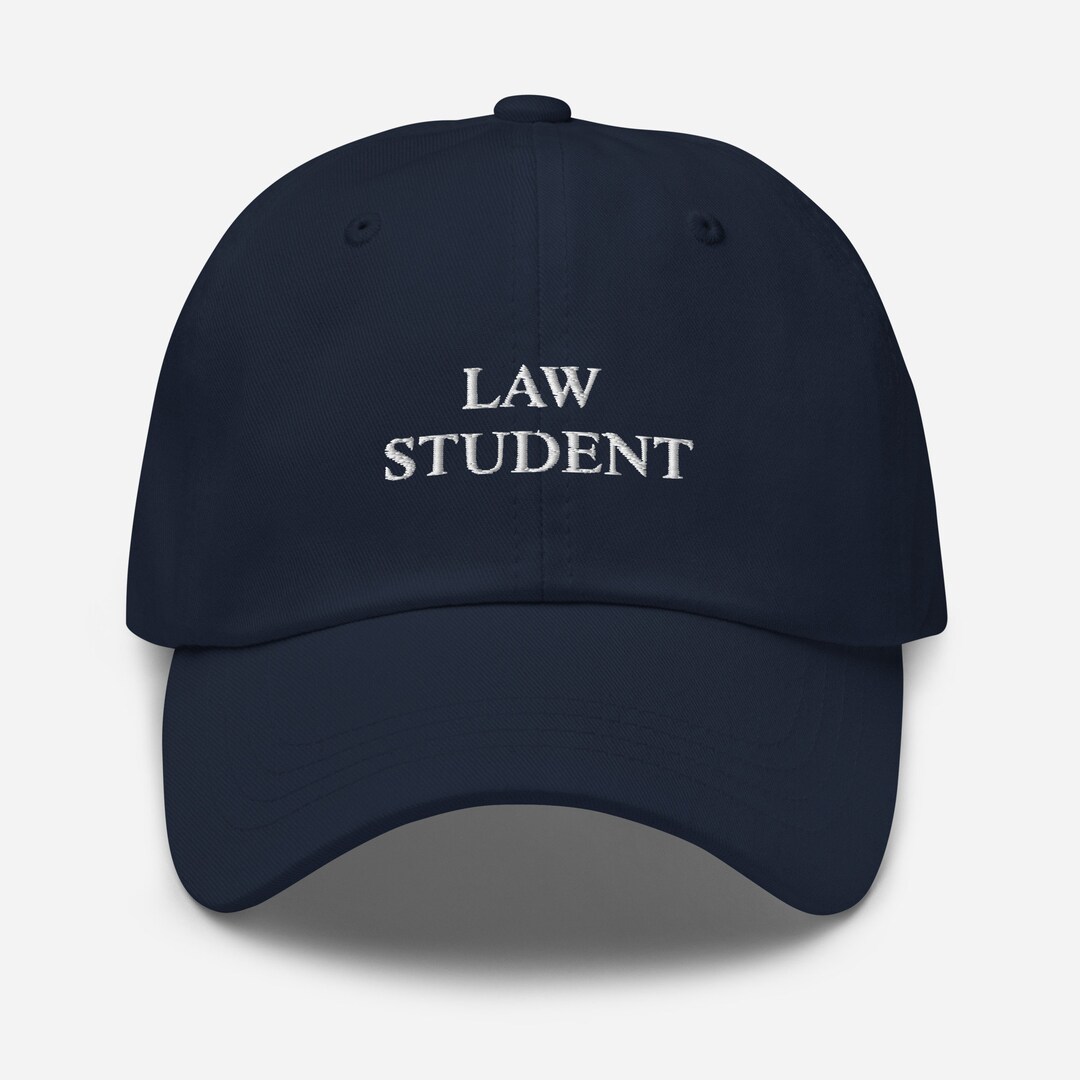 Law Student, Embroidered Baseball Cap Hat, Graduation, Lawyer Gift, Law ...