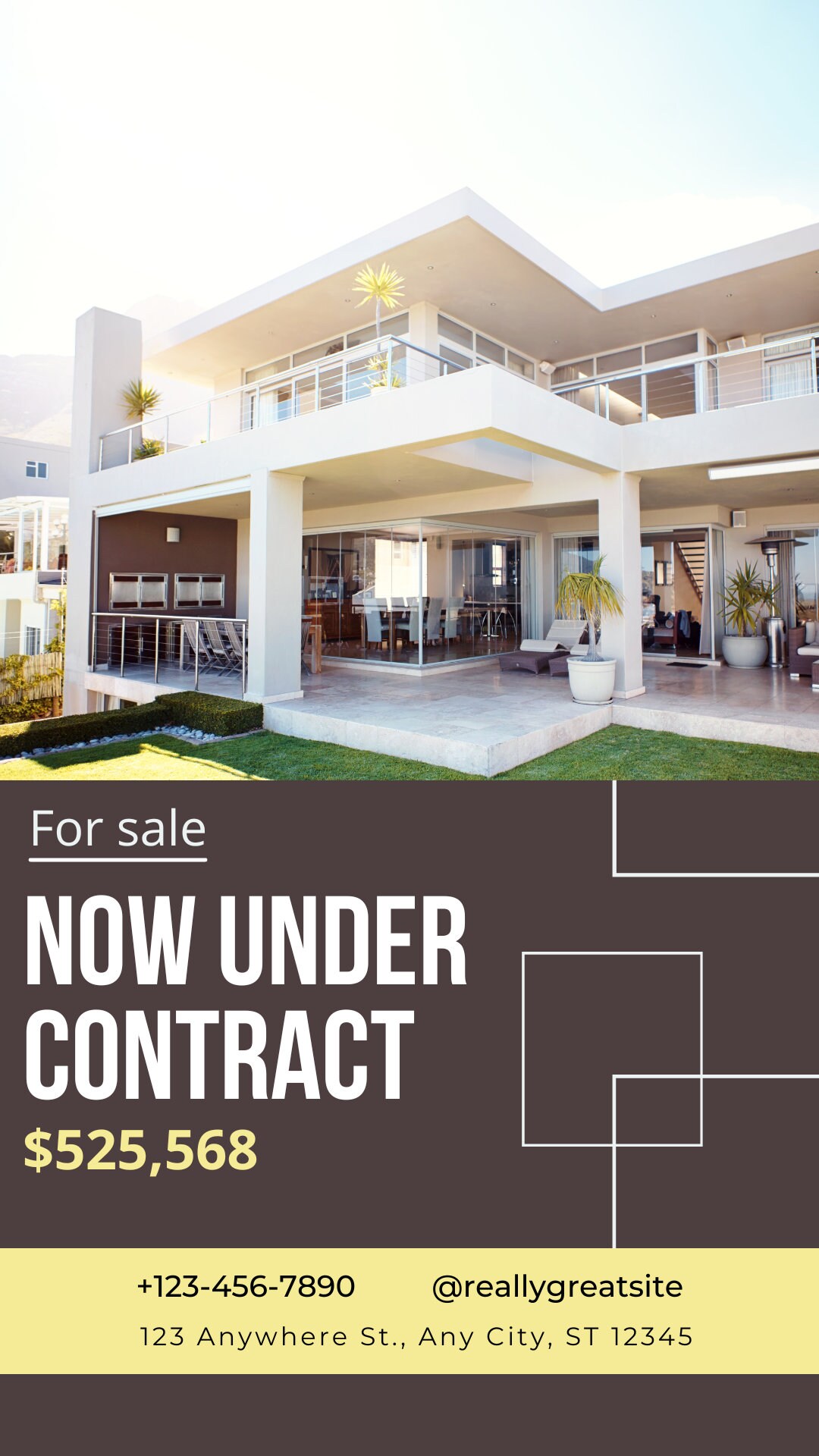 Real Estate Under Contract Template - Etsy