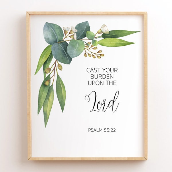 Psalm 55 22 - Etsy