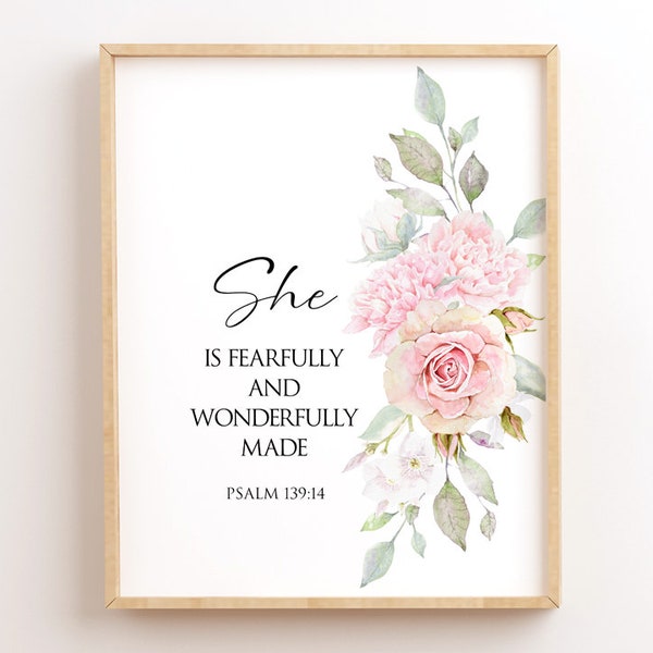 Fearfully and Wonderfully Made - Etsy