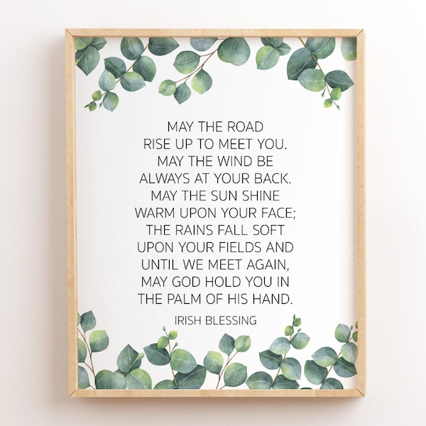May the Road Rise up to Meet You Svg - Etsy