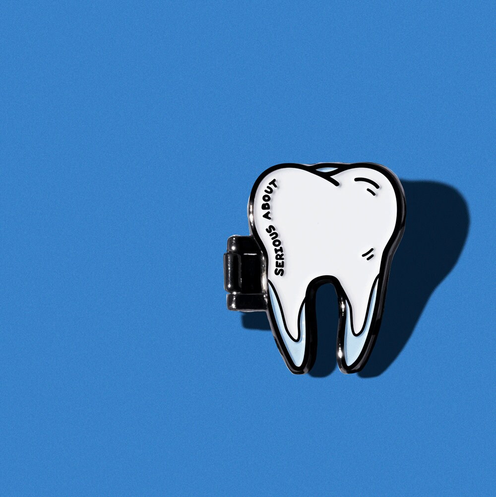 Tooth Fairy Folding Enamel Pin - Etsy