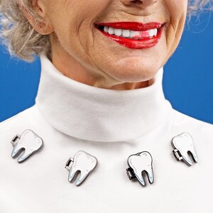 Tooth Fairy, Folding Enamel Pin - Etsy