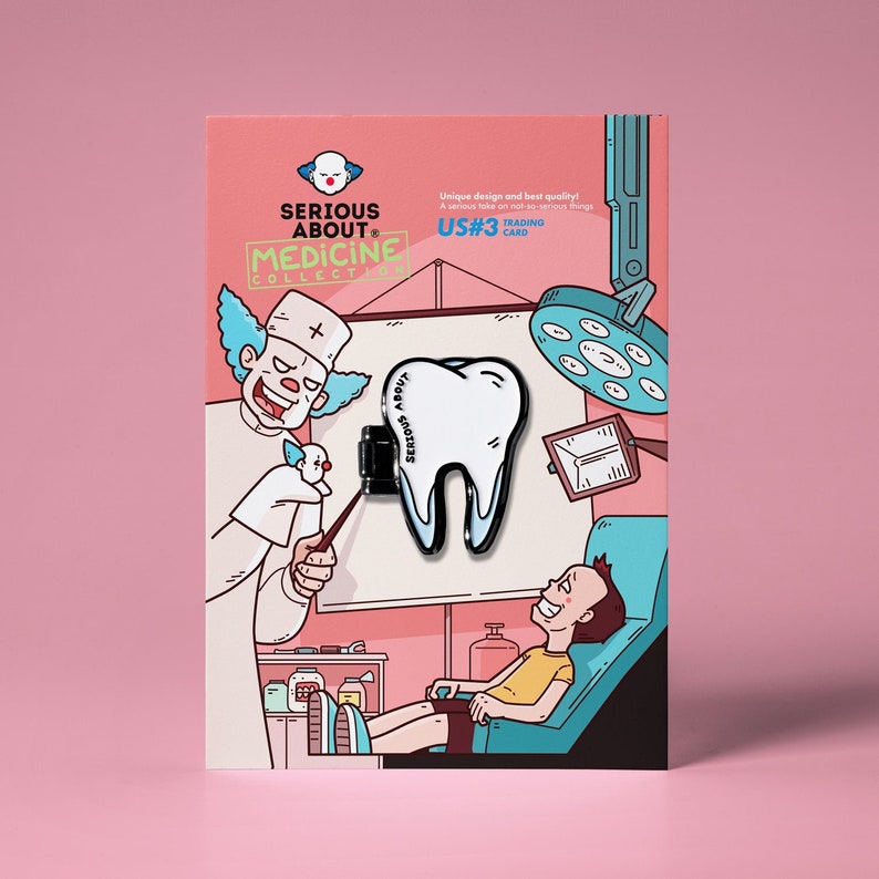 Tooth Fairy Folding Enamel Pin - Etsy