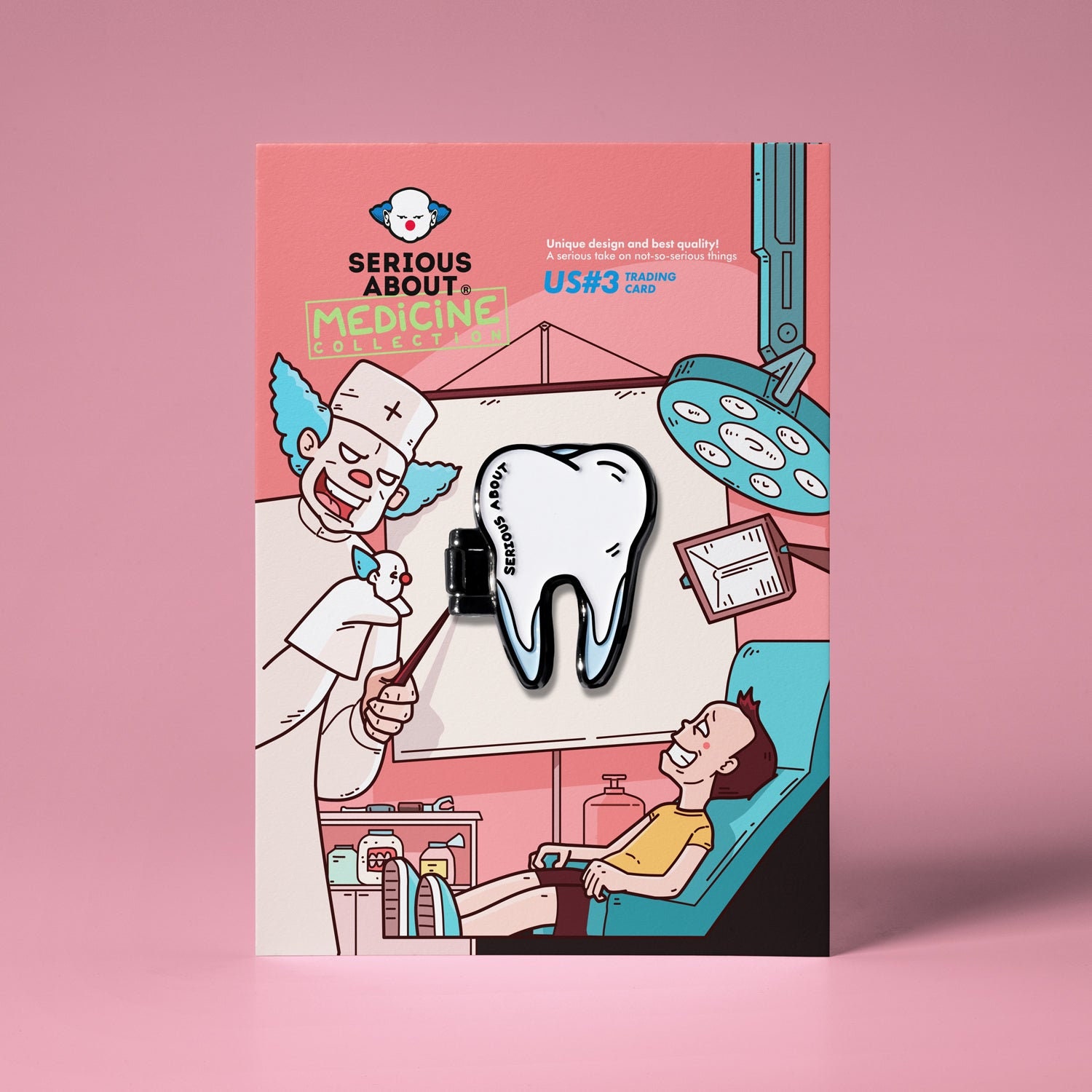 Tooth Fairy Folding Enamel Pin - Etsy