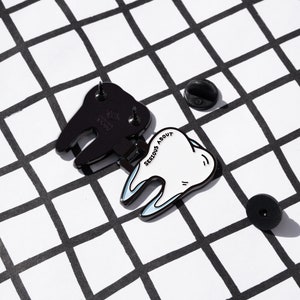 Tooth Fairy, Folding Enamel Pin - Etsy