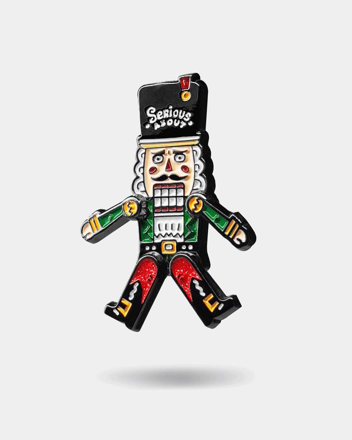 NUTCRACKER Spinning Enamel Pin - Etsy