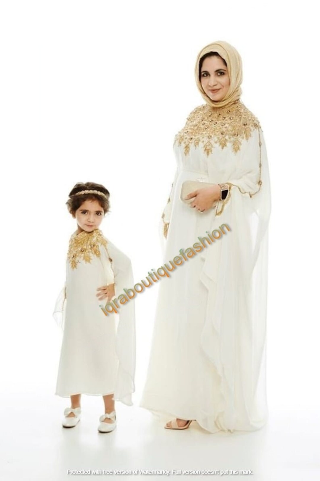 Muslim Girls Dress Kids Abaya Moroccan Caftan Kids Jilbab Kids - Etsy