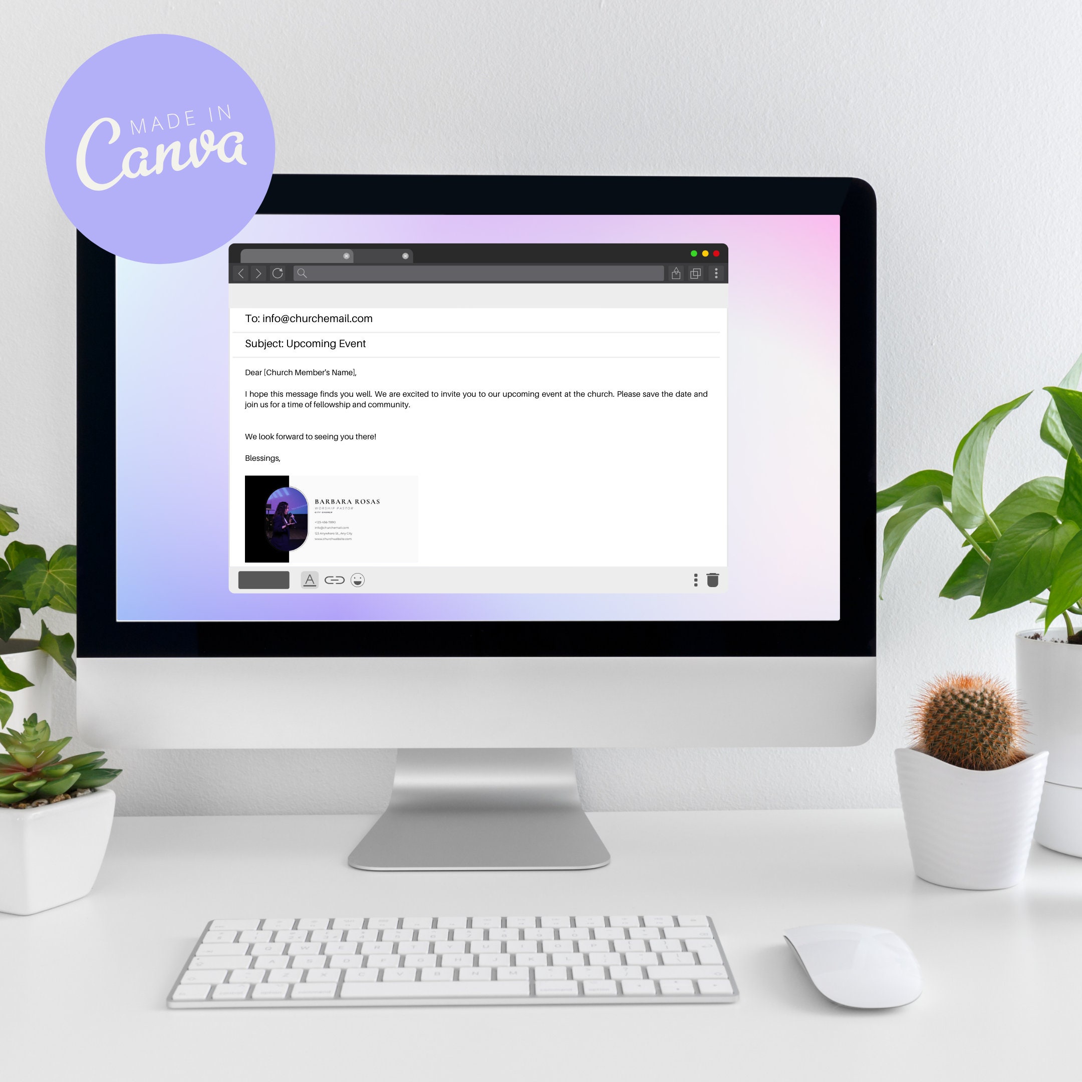 Email Signature (digital Template) - Etsy
