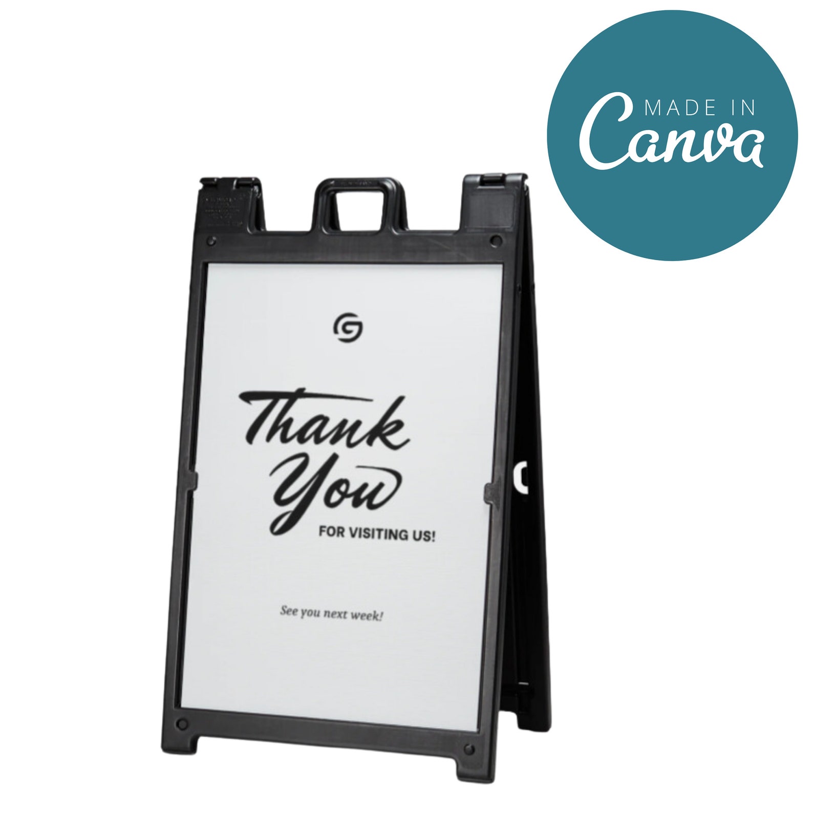 Church Parking A-frame Signs (digital Template) - Etsy