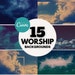Church Welcome/worship Blue Clouds Backgrounds - Etsy