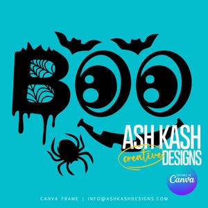 Boo Halloween File, Jpg, Sublimation, Crafters, Dtf - Etsy