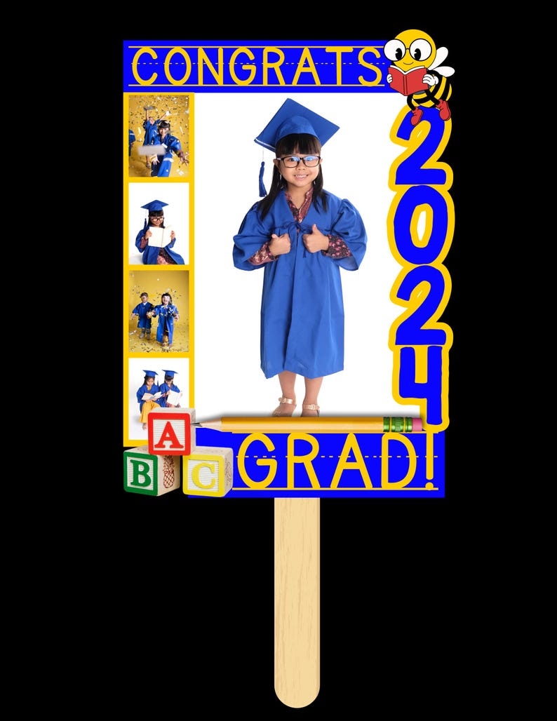 Graduation Fan Canva Template, Headstart, Pre-k, Kindergarten ...