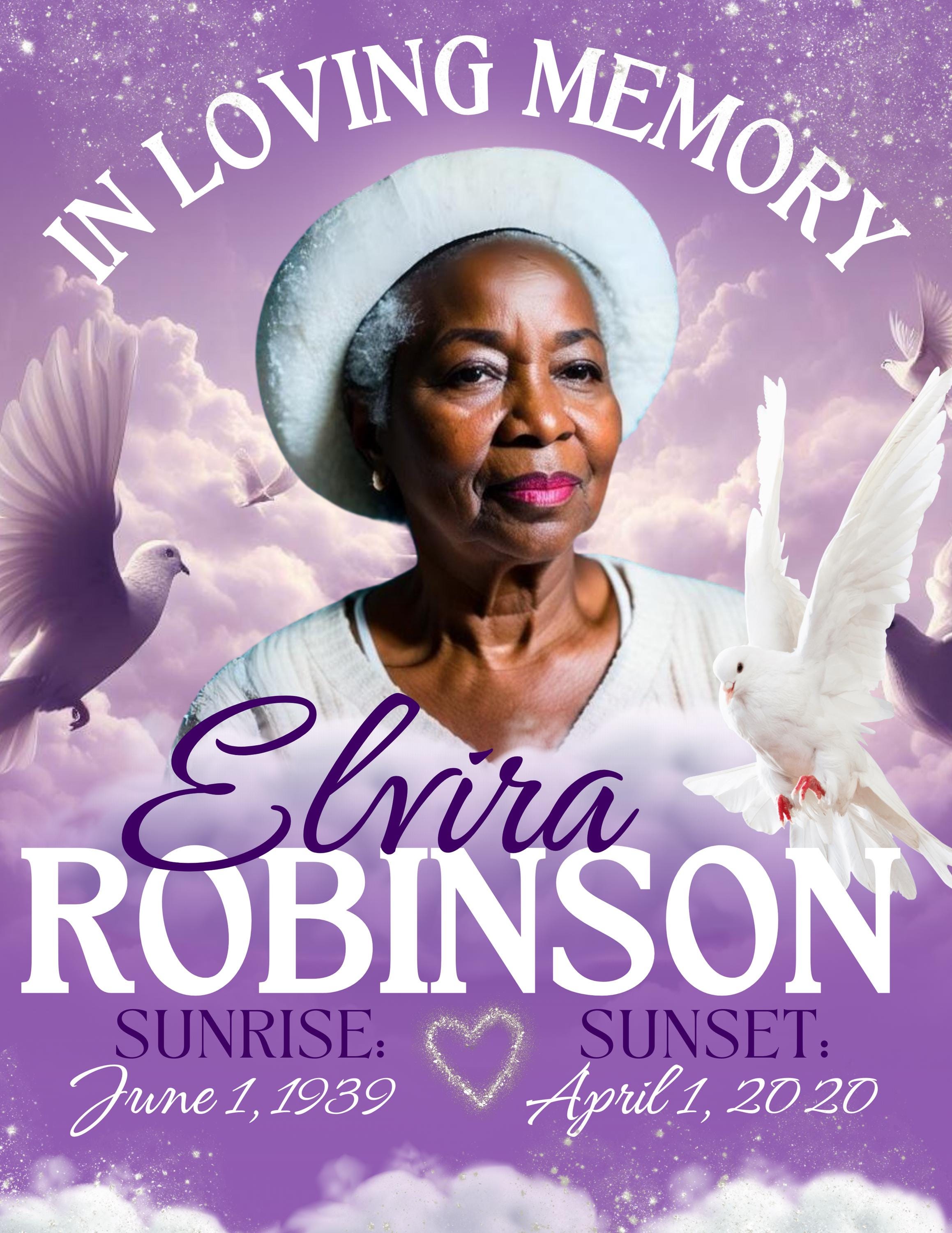 Memorial Flyer Canva Template, Funeral Flyer, in Loving Memory - Etsy