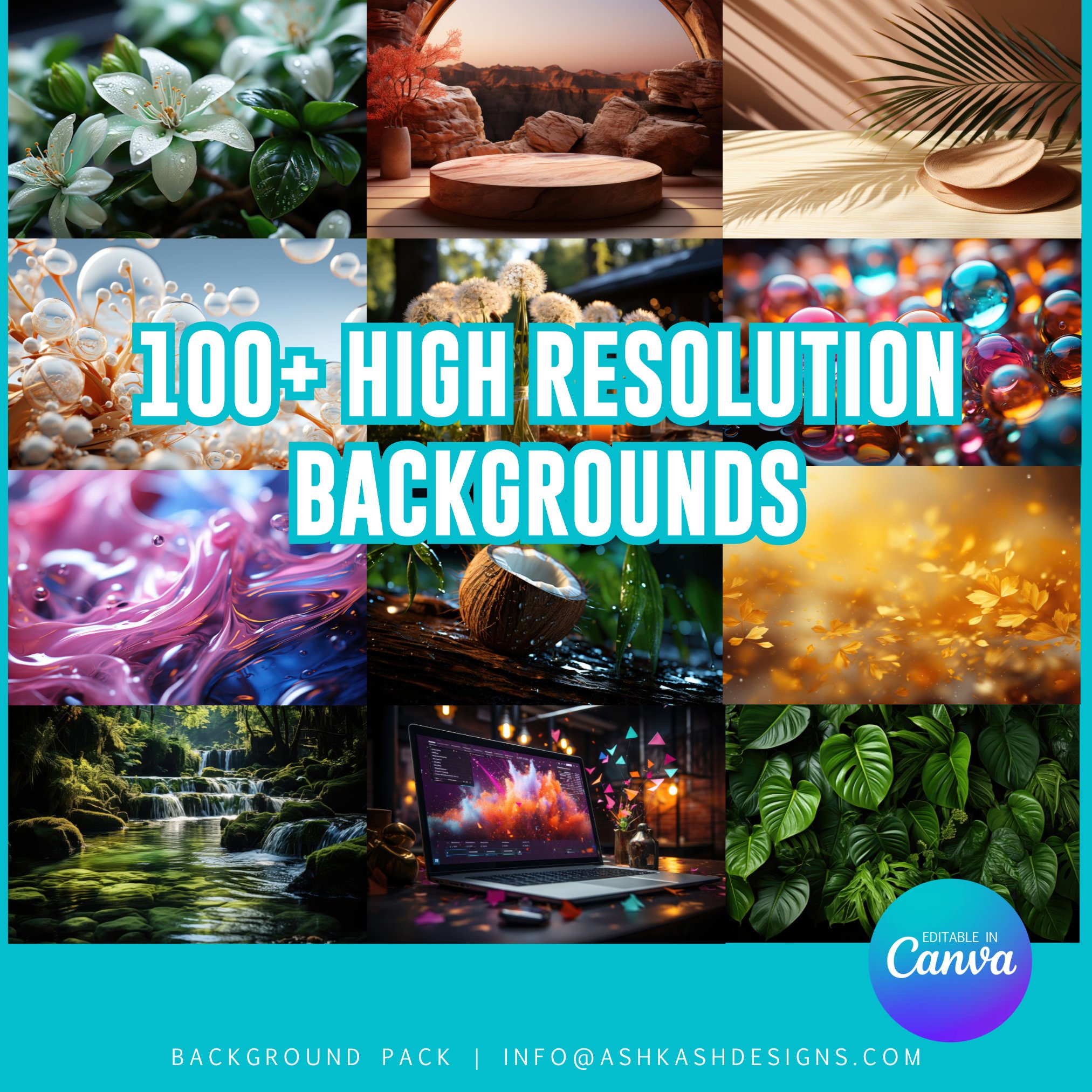 100+ Digital High Resolution Backgrounds for Use With Graphics, Flyers ...