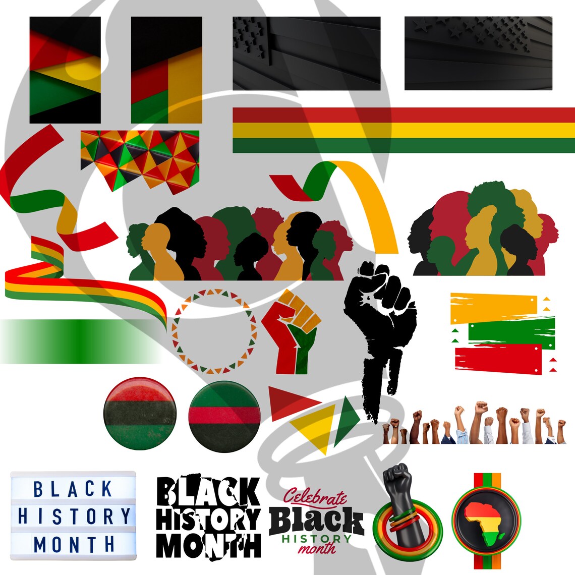 Black History Flyer Canva Template - Etsy