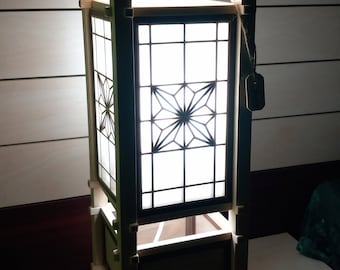 Hand Crafted Traditional Shoji Style Paper Table Lantern, Table Lamp ...