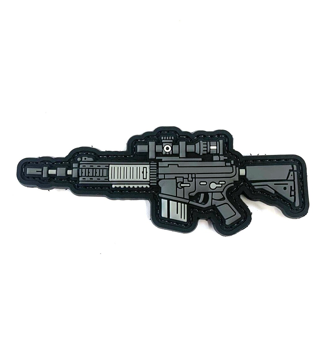 CLEARANCE 75% OFF | Tactical Airsoft Velcro Patches | PVC Rubber Hook ...