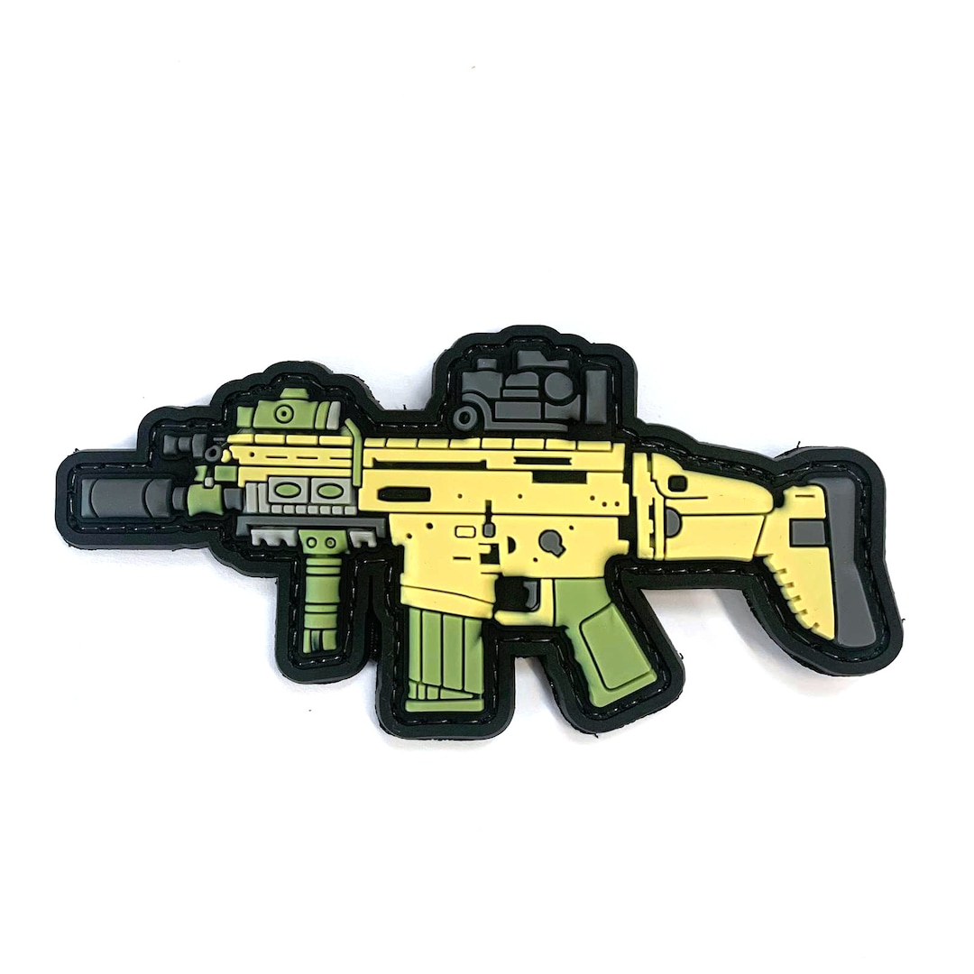 Tactical Airsoft Velcro Patches PVC Rubber Hook and Loop - Etsy