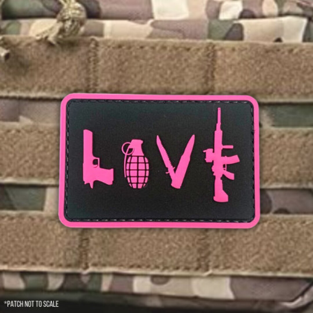 Tactical Airsoft Velcro Patches PVC Rubber Hook and Loop - Etsy