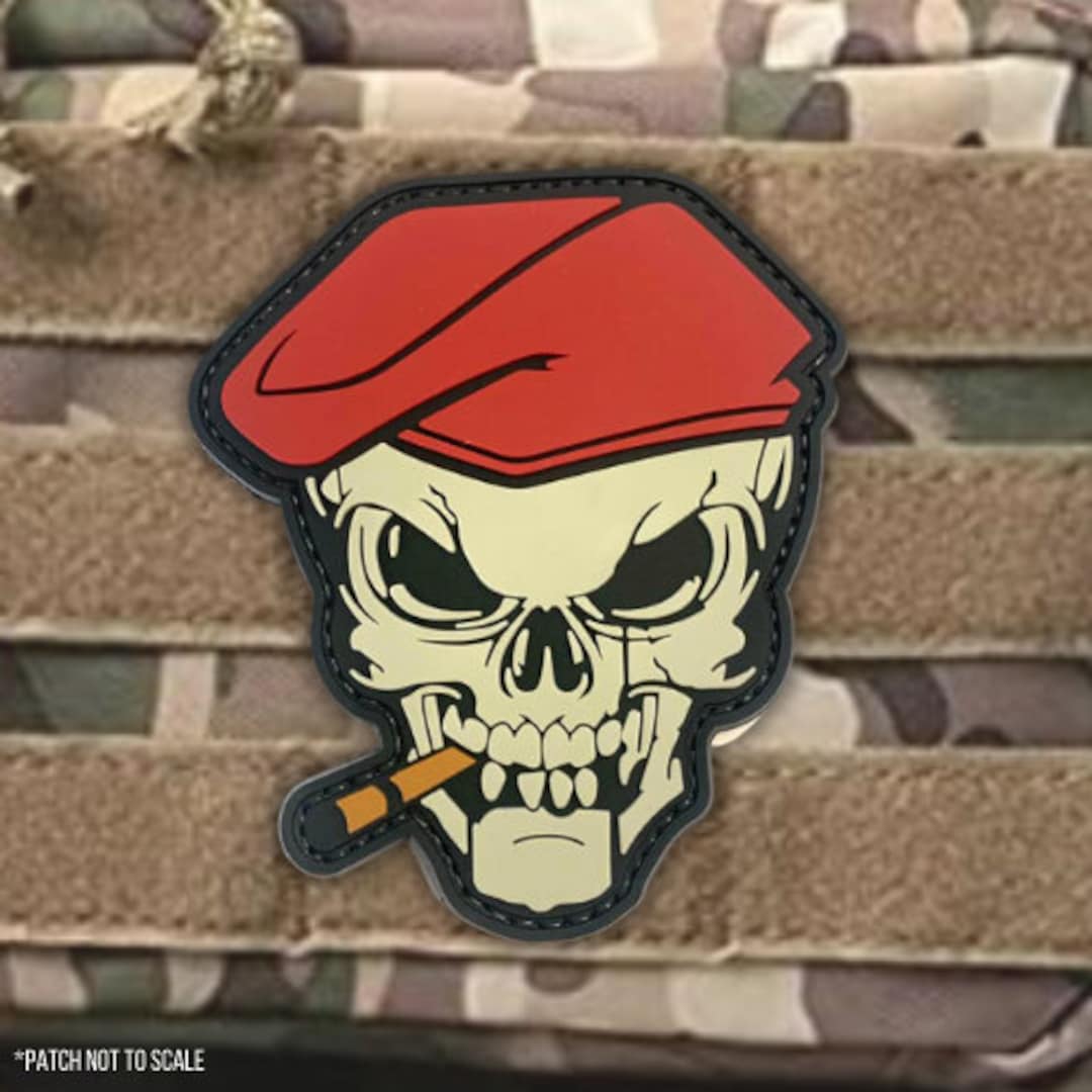 Tactical Airsoft Velcro Patches PVC Rubber Hook and Loop - Etsy